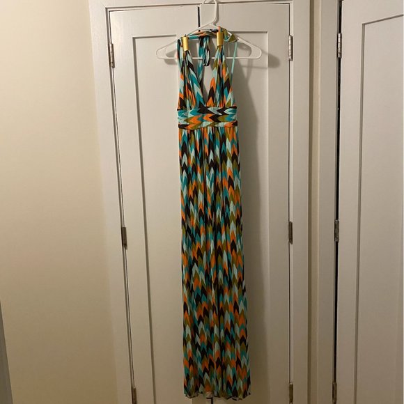 Milly | Dresses | Milly Halter Maxi Dress S | Poshmark